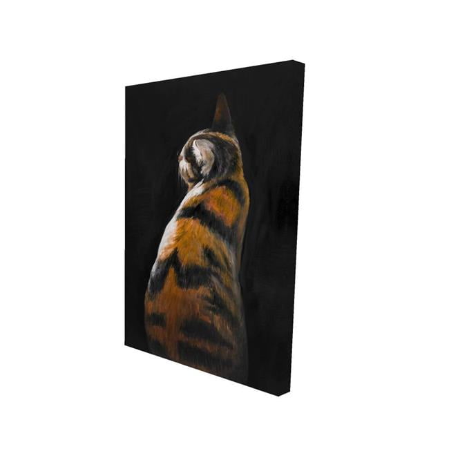 Begin Home Decor 2080-3624-AN167 24 x 36 in. Spotted Cat - Feline ...
