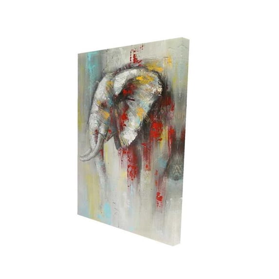 Begin Home Decor 2080-3624-AN50 24 x 36 in. Abstract Paint Splash ...