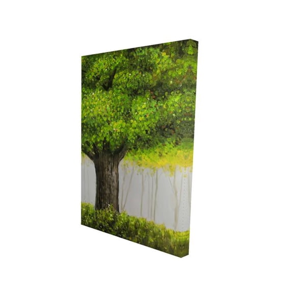 Begin Home Decor 2080-3624-LA84 24 x 36 in. Big Green Tree ...