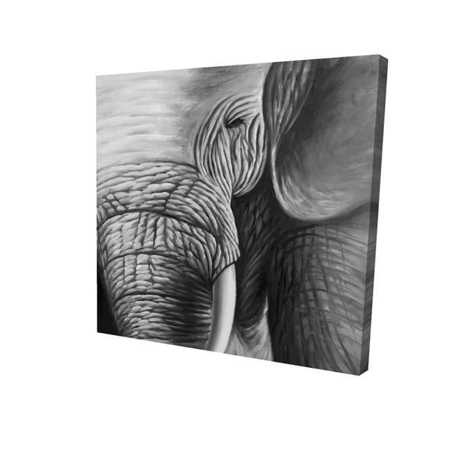 Begin Home Decor 2080-3636-AN203 36 x 36 in. Elephant - Livingroom ...