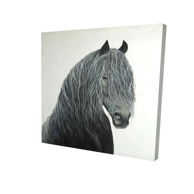 Begin Home Decor 2080-3636-AN496 36 x 36 in. Wild Heart Horse - Rustic ...