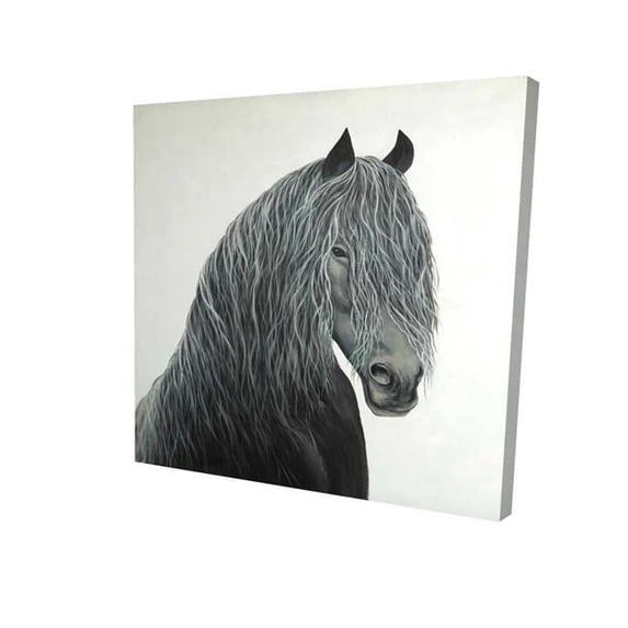 Begin Home Decor 2080-3636-AN496 36 x 36 in. Wild Heart Horse - Rustic ...
