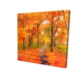 Begin Home Decor 2080-3636-LA107 36 x 36 in. Autumn Trail in the Forest ...