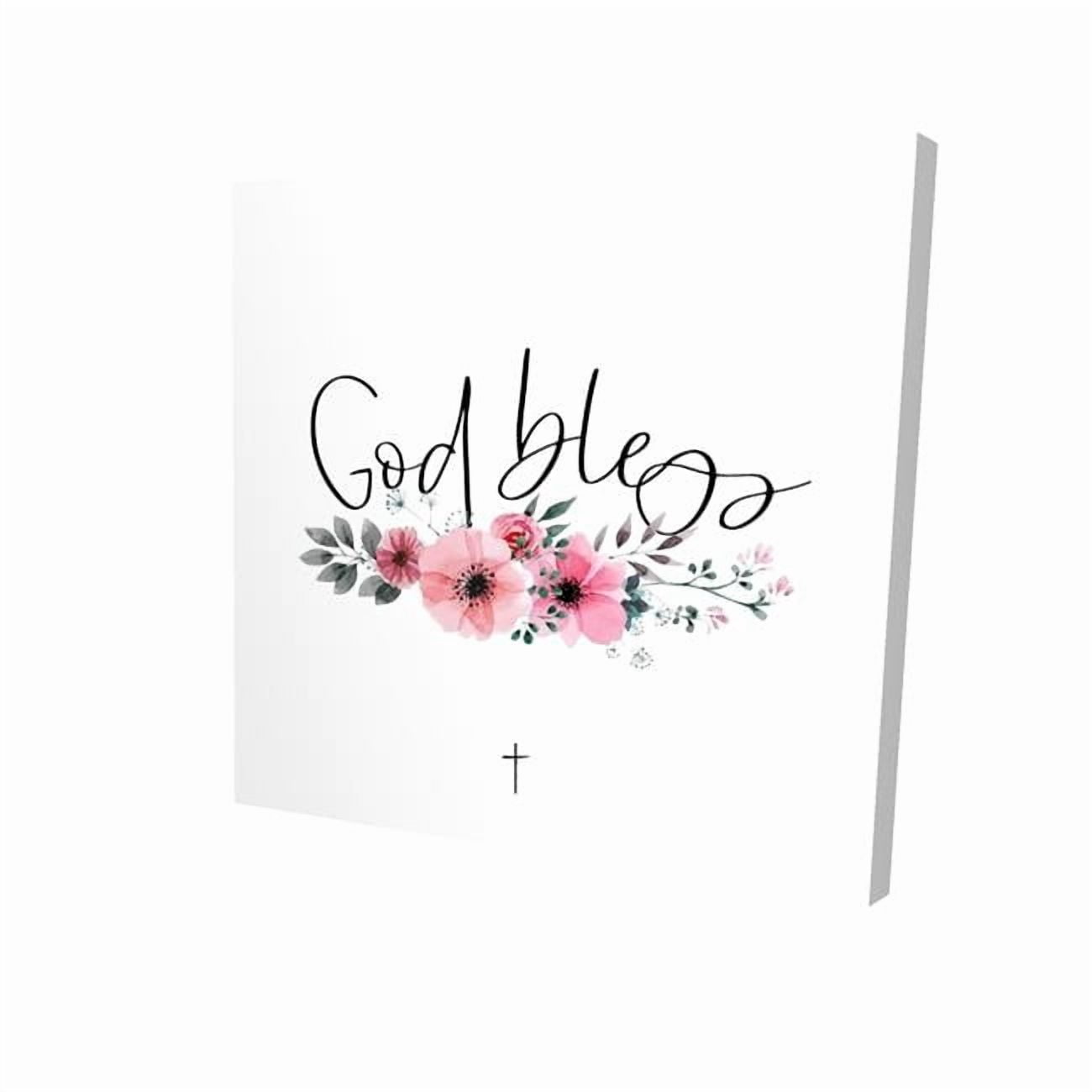 Begin Home Decor 2080-3636-QU33 36 x 36 in. God Bless - Spiritual ...