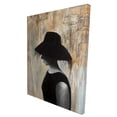 Begin Home Decor 2080-4836-FI18 36 x 48 in. Audrey Hepburn Big Hat ...