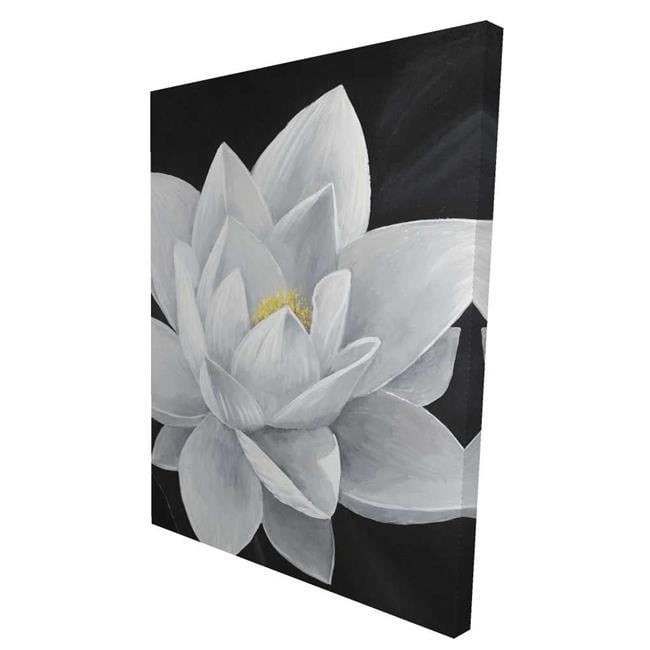 Begin Home Decor 2080-4836-FL199 36 x 48 in. Overhead View of Lotus ...