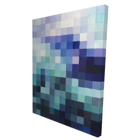 Begin Home Decor 2080-4836-MI103 36 x 48 in. Pixelized Landscape ...