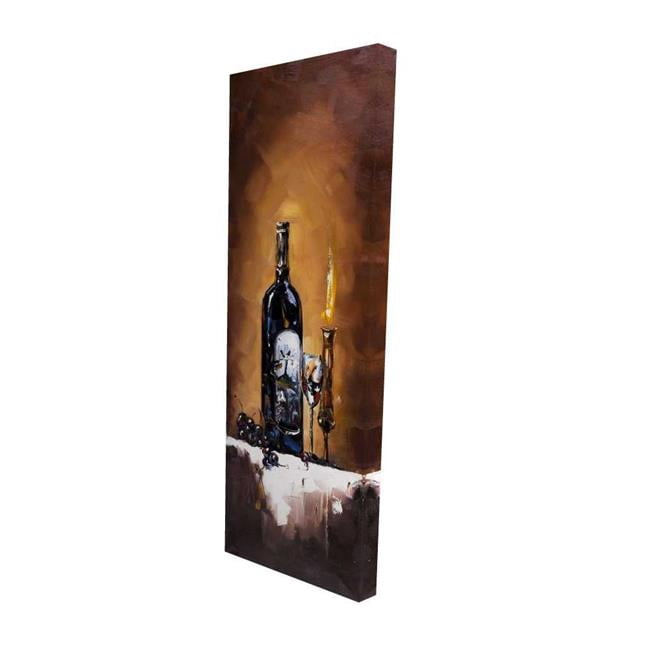 Begin Home Decor 2080-6020-GA22 20 x 60 in. Candlelit Wine - Kitchen ...