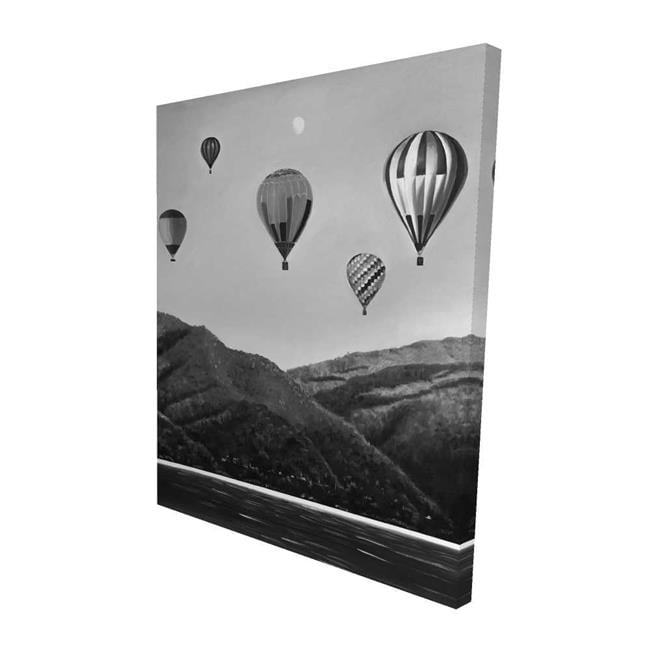Begin Home Decor 2080-6048-LA188 48 x 60 in. Air Balloon Landscape ...