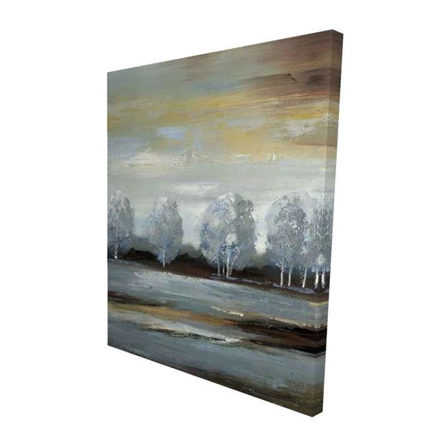 Begin Home Decor 2080-6048-LA4 48 x 60 in. Grey Landscape - Modern ...