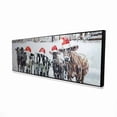 Begin Home Decor 2081-1648-HO24 16 x 48 in. Curious Christmas Cows ...