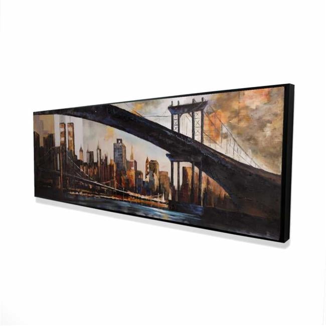 Begin Home Decor 2081-2060-CI236 20 x 60 in. Sunset Over York - Bridge ...