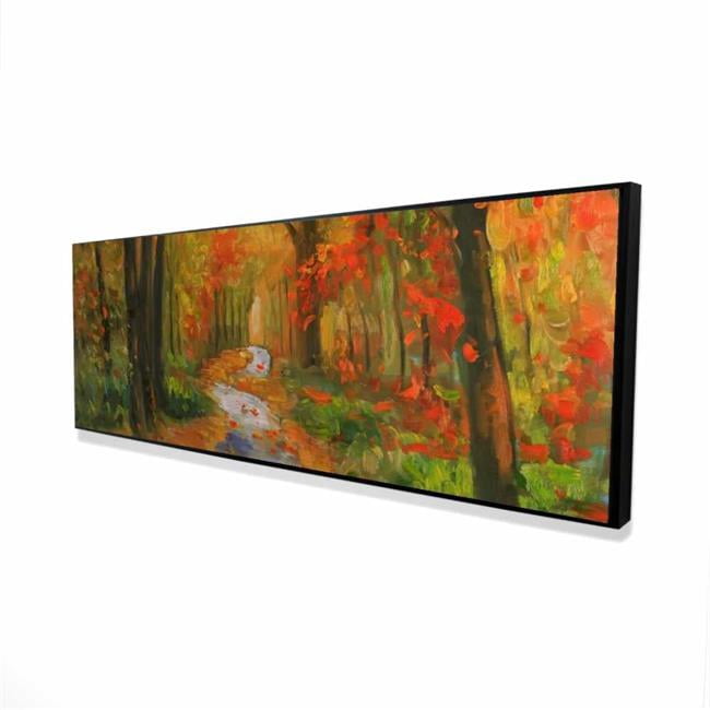 Begin Home Decor 2081-2060-LA106 20 x 60 in. Autumn Trail - Trees ...