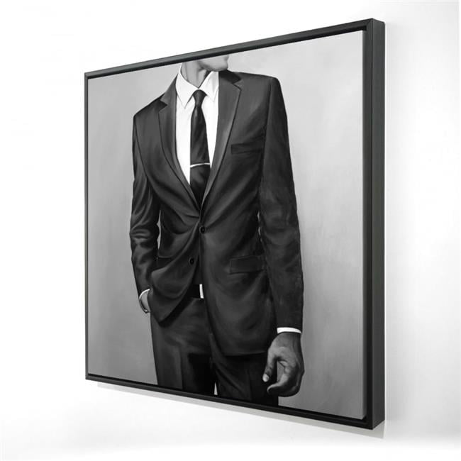 Begin Home Decor 2081-2424-FA2 24 x 24 in. White Bedroom Wall Art - Man ...