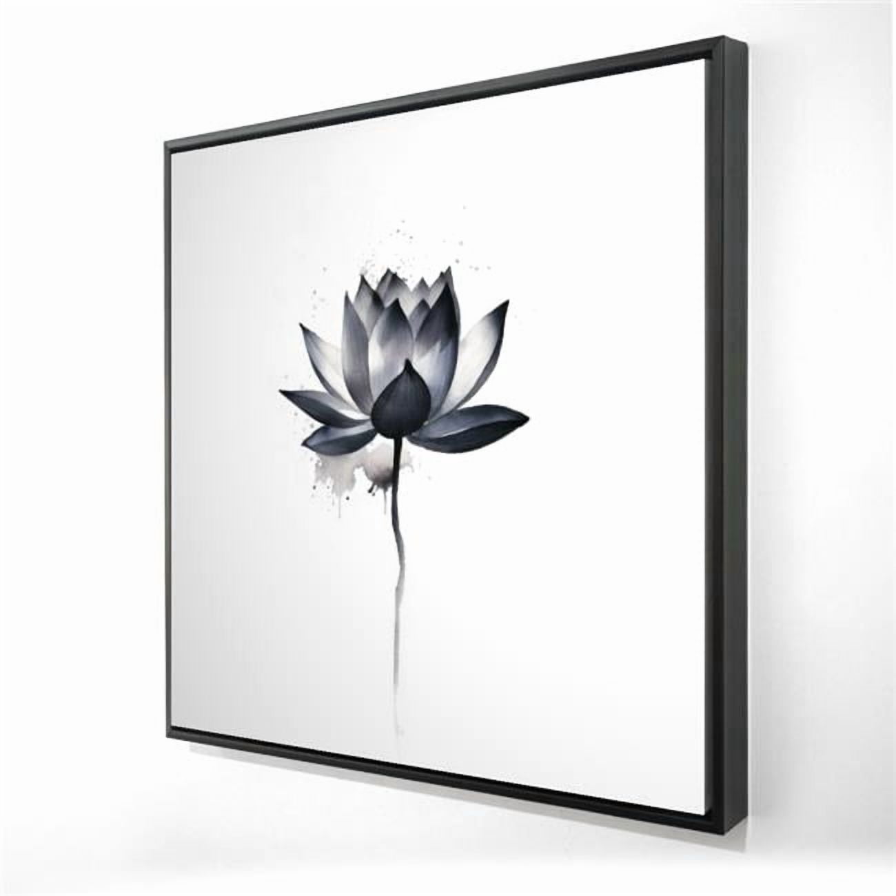 Begin Home Decor 2081-2424-FL382 24 x 24 in. Dripping Flower Framed ...