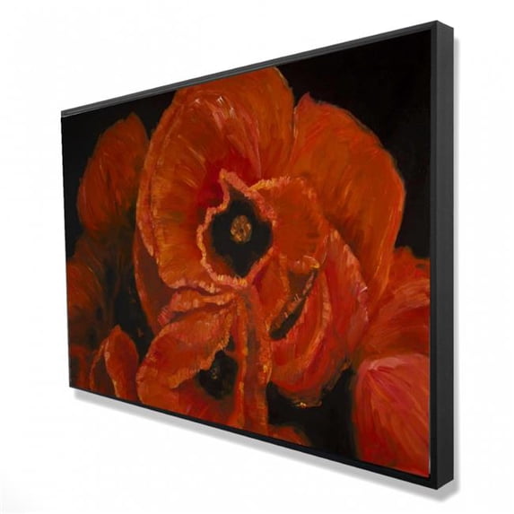 Begin Home Decor 2081-2436-FL359 24 x 36 in. Poppy Bouquet - Bedroom ...