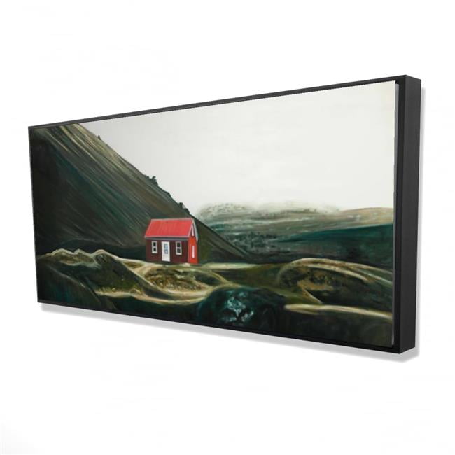 Begin Home Decor 2081-2448-LA185 24 x 48 in. Isolated Shack - Framed ...
