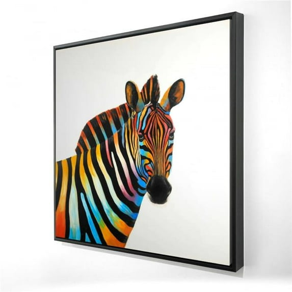 Begin Home Decor 2081-3636-AN261 36 x 36 in. Colorful Profile View of a ...