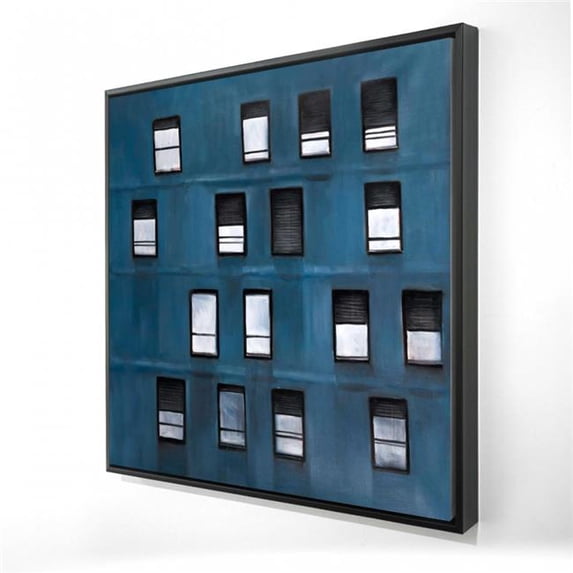 Begin Home Decor 2081-3636-CI273 36 x 36 in. Urban Building ...
