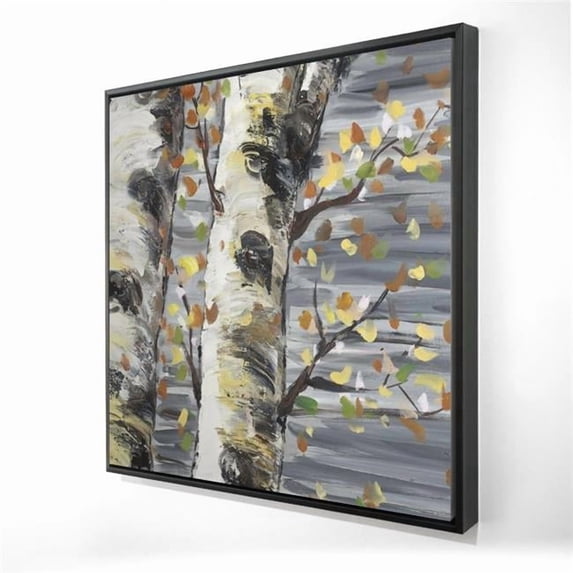 Begin Home Decor 2081-3636-LA112 36 x 36 in. Budding White Birches ...