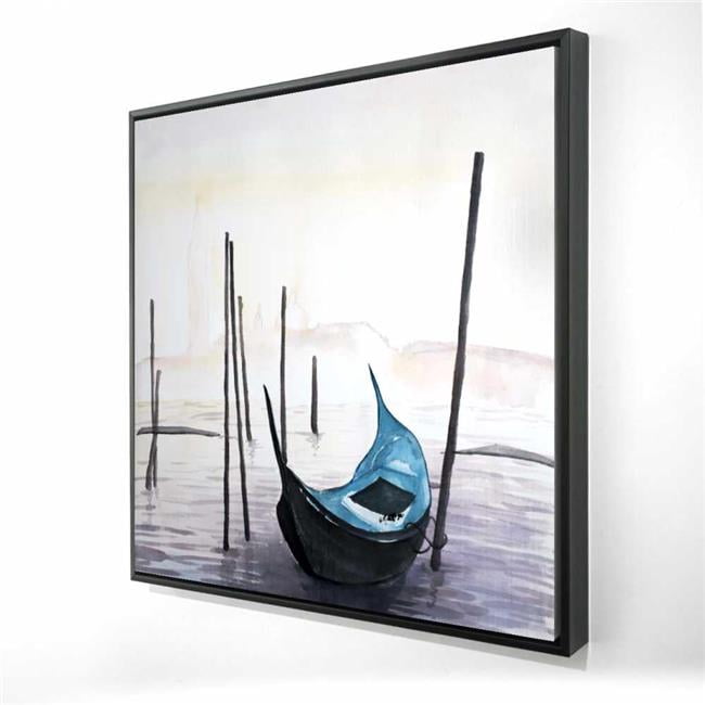 Begin Home Decor 2081-3636-LA130 36 x 36 in. Gondola in Venice - Boat ...