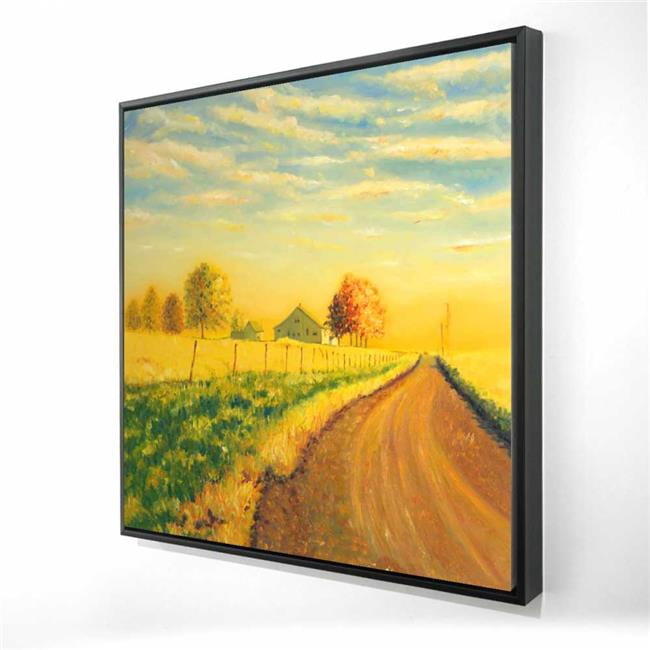 Begin Home Decor 2081-3636-LA191 36 x 36 in. In The Countryside ...