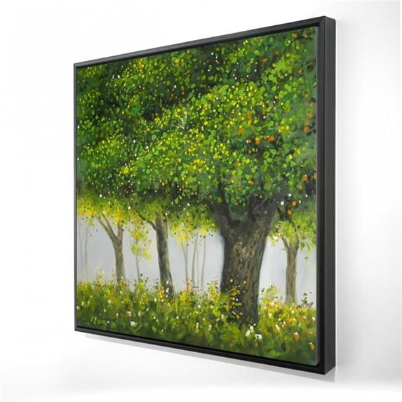 Begin Home Decor 2081-3636-LA85 36 x 36 in. Forest By Summer - Green ...