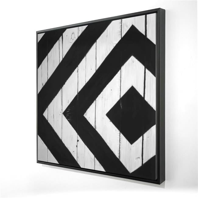 Begin Home Decor 2081-3636-MI106 36 x 36 in. Rhombus on Wood - Patterns ...