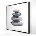 Begin Home Decor 2081-3636-SL26 36 x 36 in. Four Hot Stones - Office ...