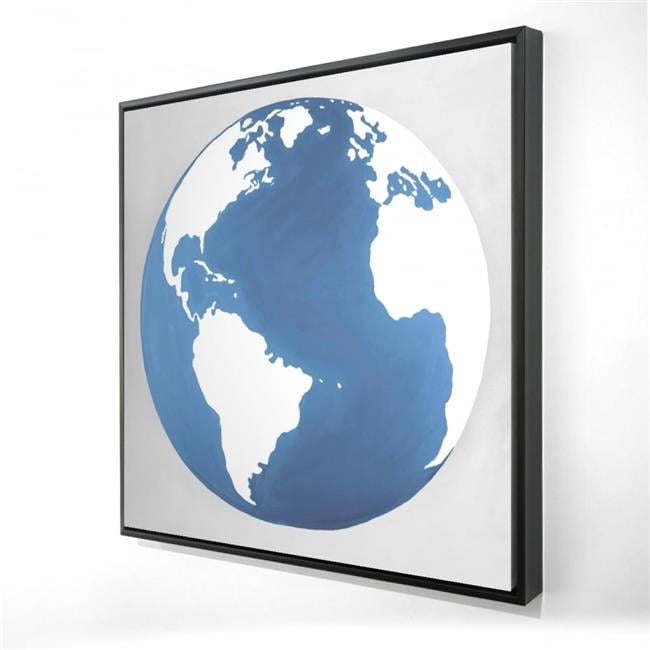 Begin Home Decor 2081-3636-TV10-1 36 x 36 in. The Earth - Bedroom ...