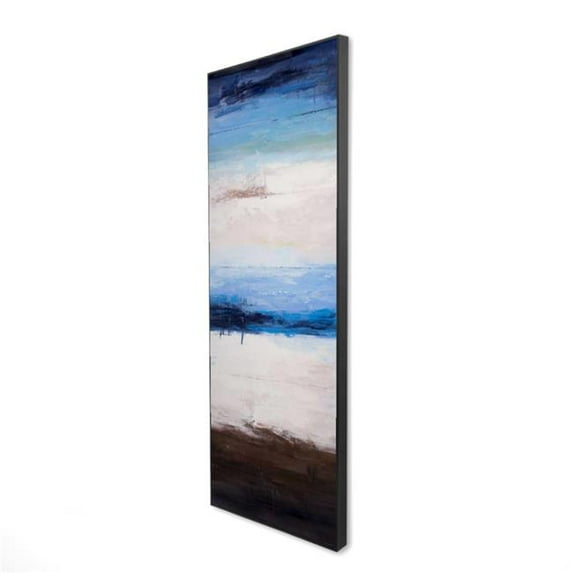 Begin Home Decor 2081-4816-CO31 16 x 48 in. Colors of the Beach - Blue ...