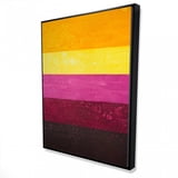 Begin Home Decor 2081-4836-AB95 36 x 48 in. Live Stripes - Abstract ...