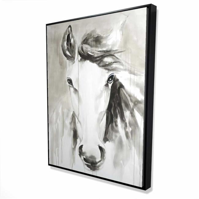 Begin Home Decor 2081-4836-AN251 36 x 48 in. Beautiful Abstract Horse ...