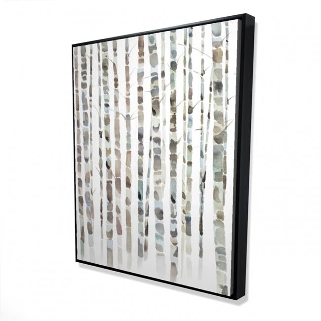 Begin Home Decor 2081-6048-LA134 48 x 60 in. Watercolor Birch Tree ...