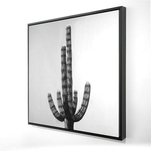 Begin Home Decor 24 x 24 in. Cactus Botanical Canvas - Floral Bedroom ...