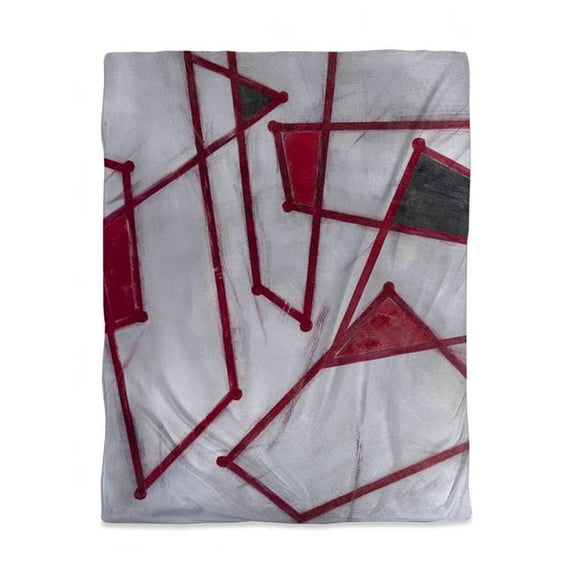 Begin Home Decor 3817-VWCT-AB15 Shapes Abstract Twin Size Duvet Cover ...