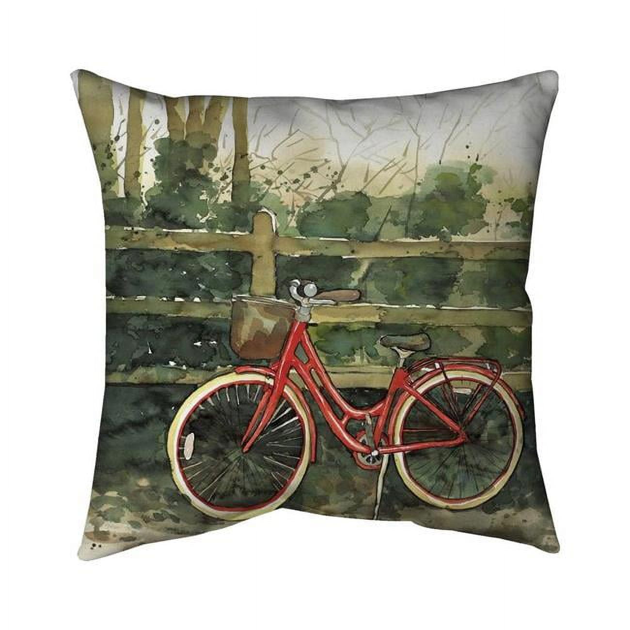 Begin Home Decor 5541-1818-TR77 18 x 18 in. Riding in the Woods by ...
