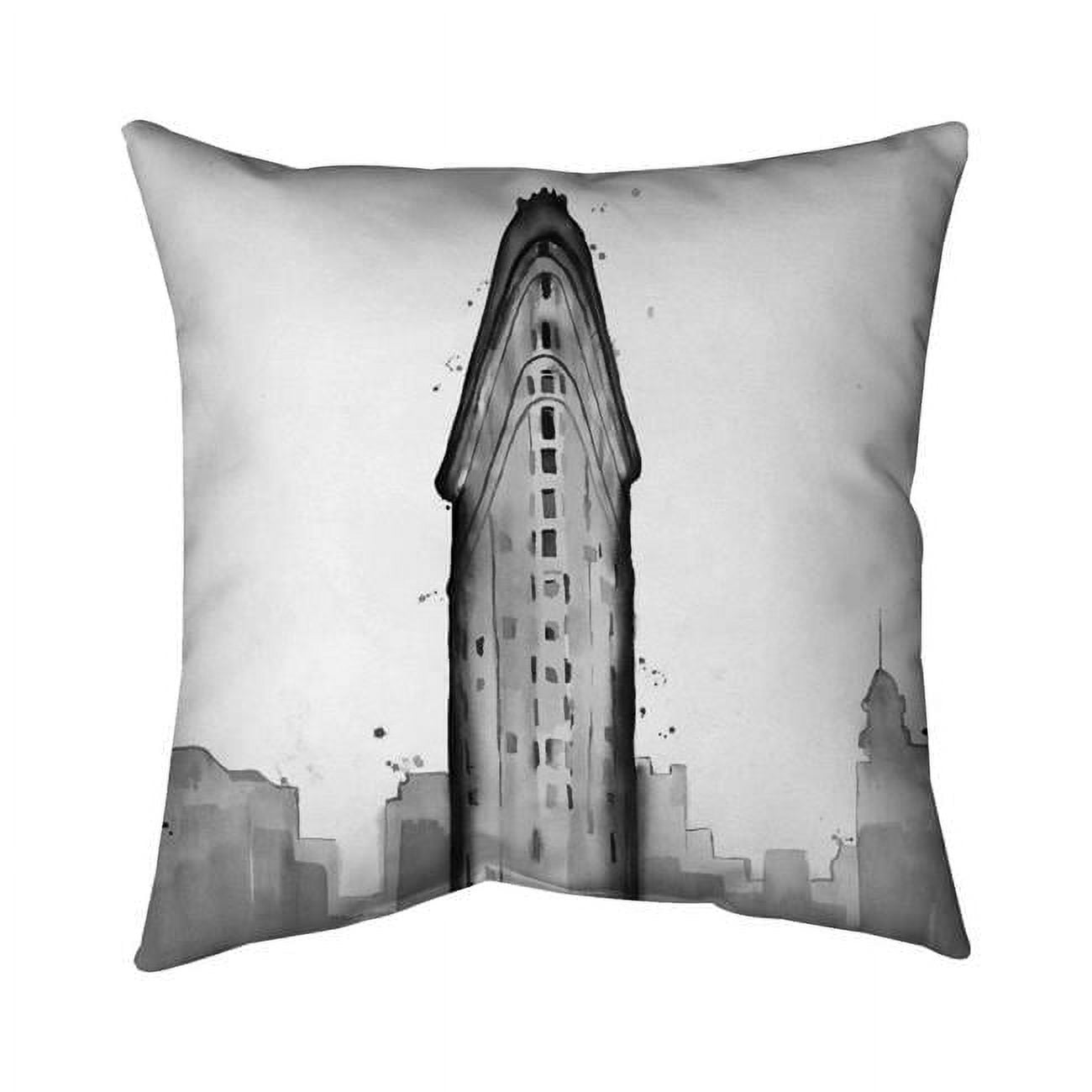 Begin Home Decor 5541-2020-CI361 20 x 20 in. Flatiron Building-Double ...