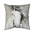 Begin Home Decor 5542-1818-AN251 18 x 18 in. Beautiful Abstract Horse ...