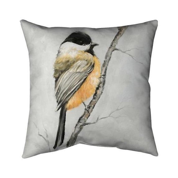 Begin Home Decor 5542-1818-AN277 18 x 18 in. Small Coal Tit ...