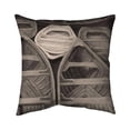 Begin Home Decor 5542-1818-CO70-1 18 x 18 in. Sepia Canoes - Livingroom ...