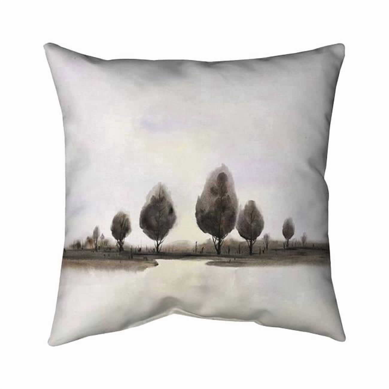 Begin Home Decor 5542-2020-LA101 20 x 20 in. Abstract Landscape of ...