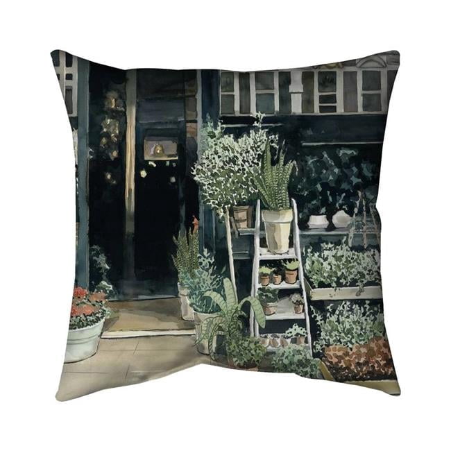 Begin Home Decor 5542-2020-ST63 20 x 20 in. Plants Shop - Illustrative ...