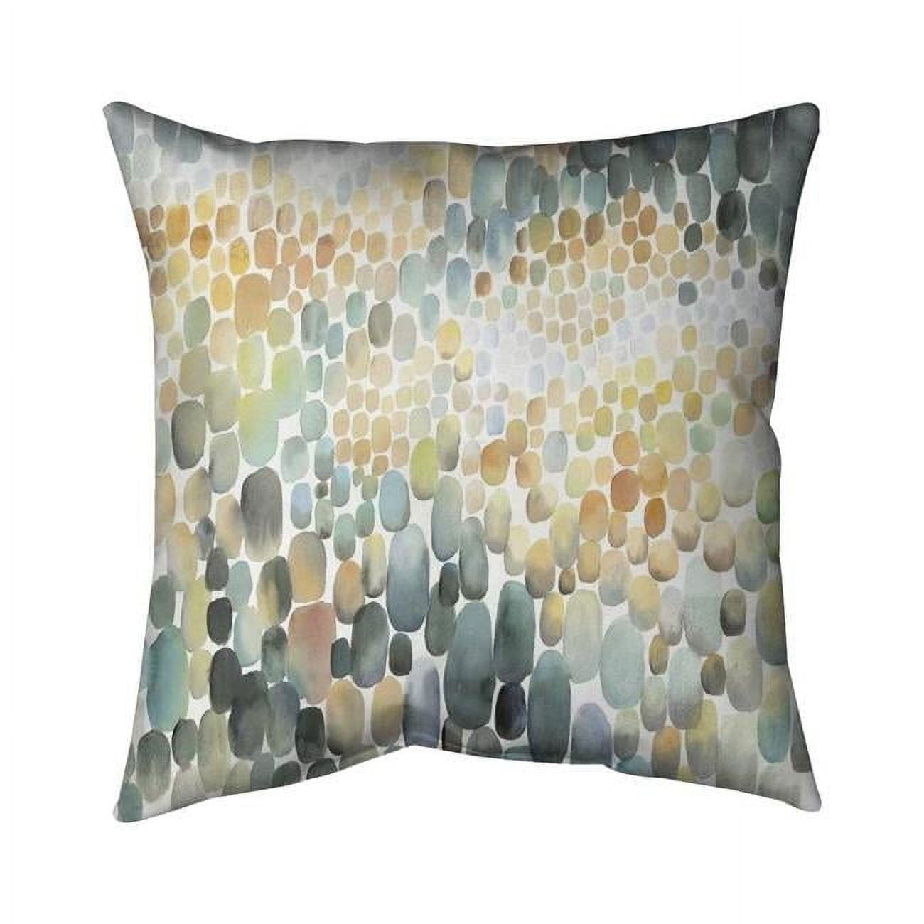 Begin Home Decor 5543-1616-AB91 16 x 16 in. Cluster of Circles-Double ...