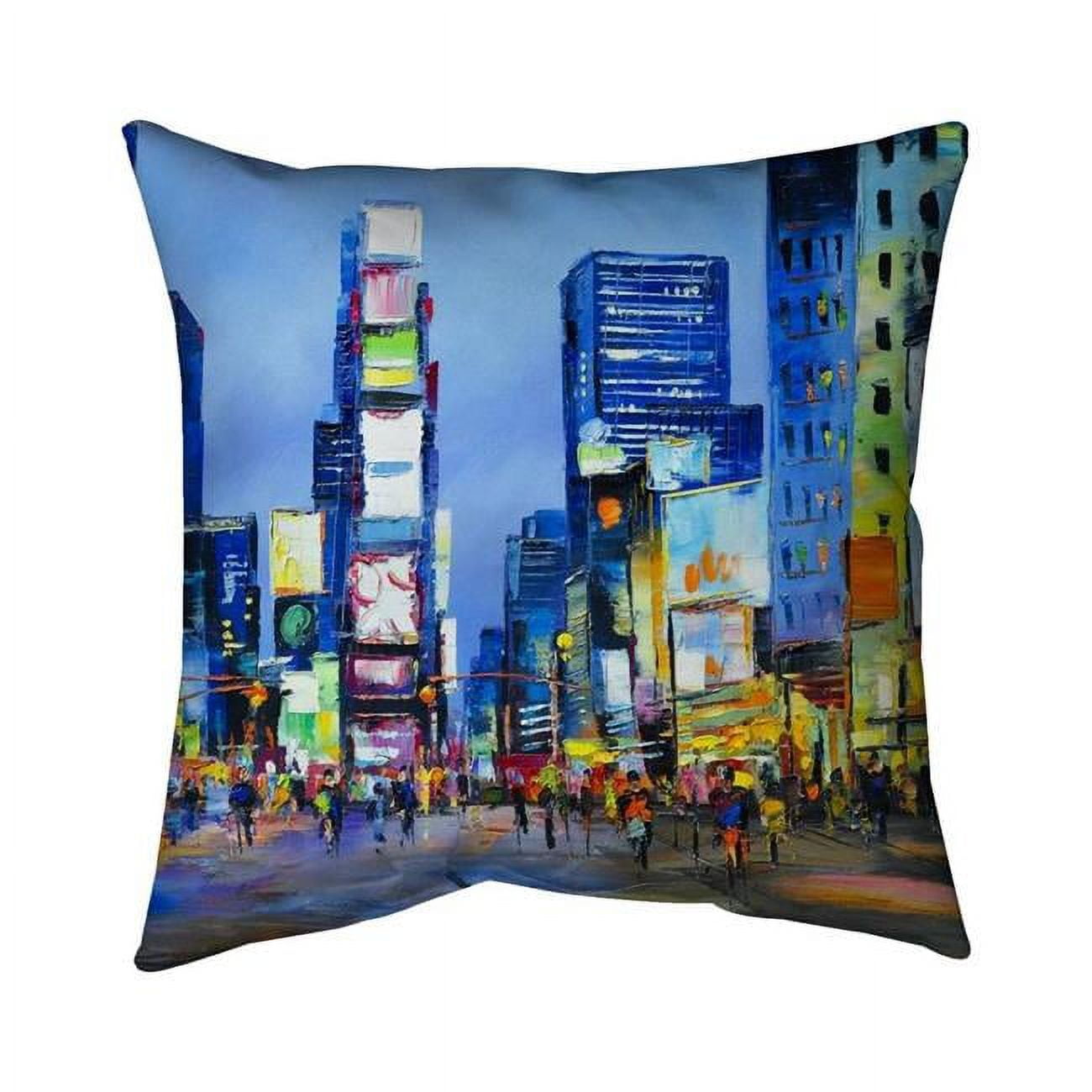 Begin Home Decor 5543-2626-CI34 26 x 26 in. Cityscape In Times Square ...