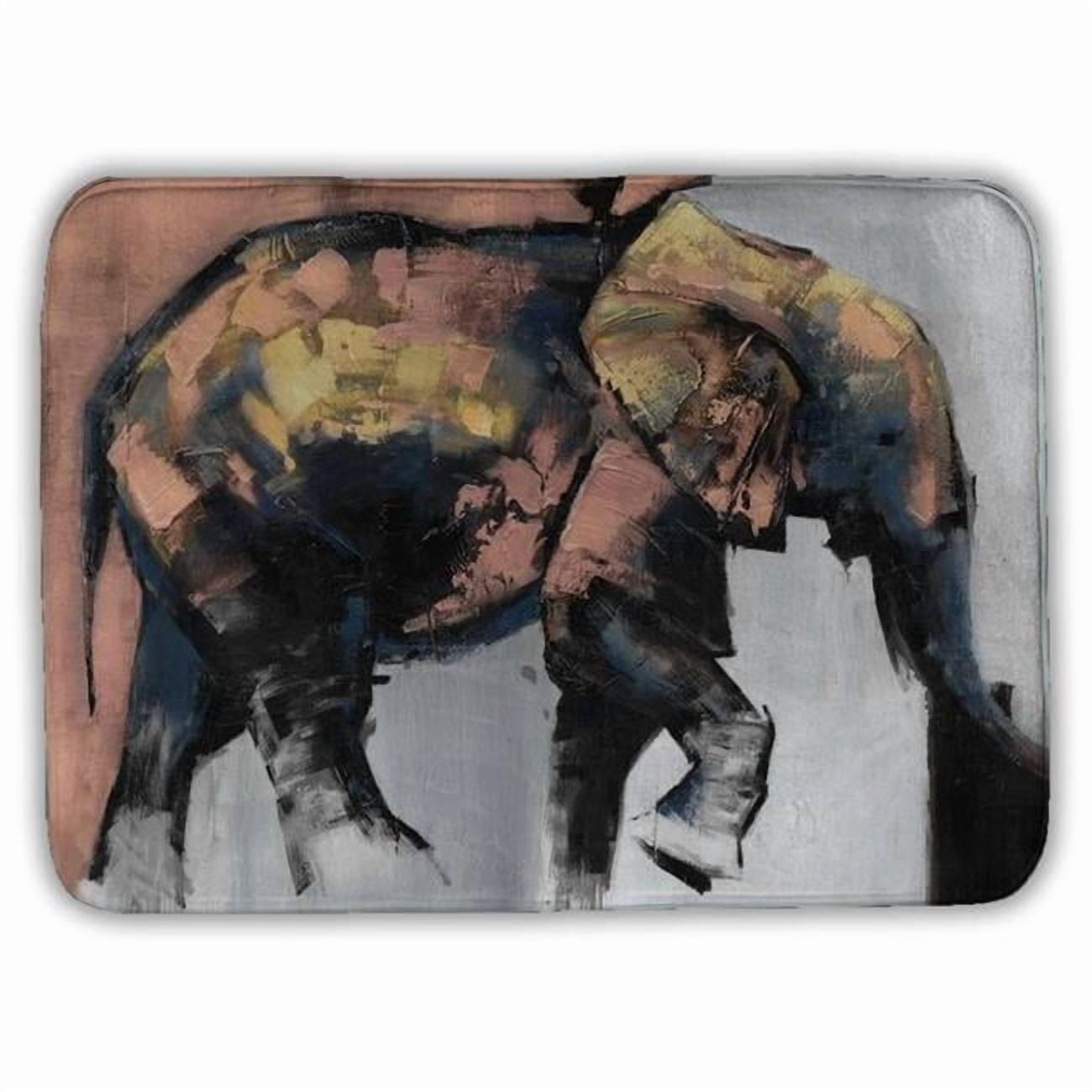 Begin Home Decor 5930-1724-AN20-1 17 x 24 in. Beautiful Elephant Gray ...
