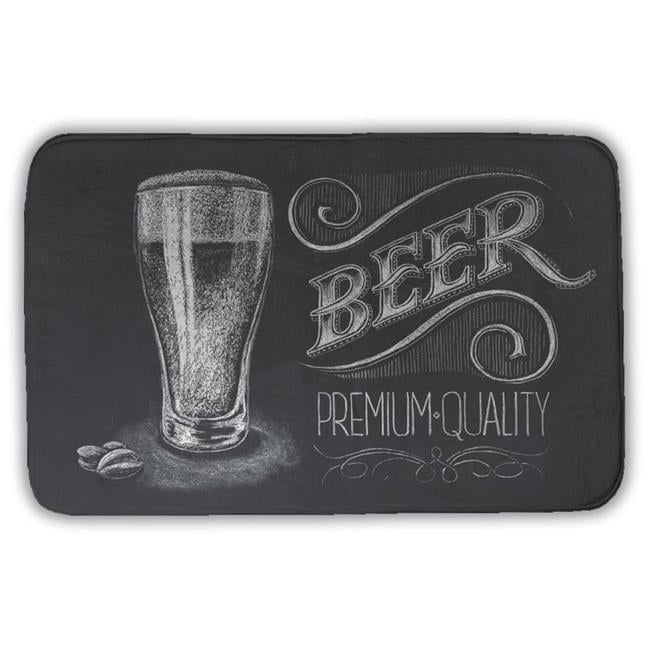 Begin Home Decor 5930-2134-GA13 21 x 34 in. Vintage Beer Signboard Bath ...