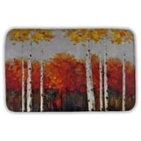 Begin Home Decor 5930-2134-LA9 21 x 34 in. Birches by Fall Trees ...