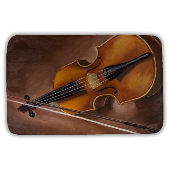 Begin Home Decor 5930-3421-MU21 21 x 34 in. Alto Violin Musical Bath ...