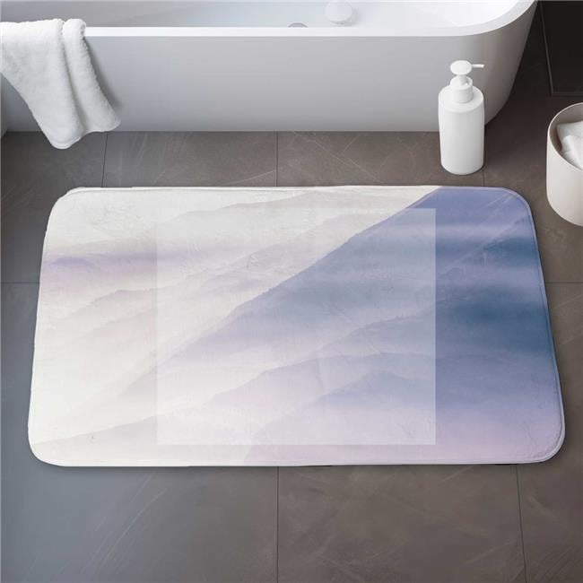 Begin Home Decor C1BM21340H3NNH 21 x 34 in. Mist White Landscapes Bath ...